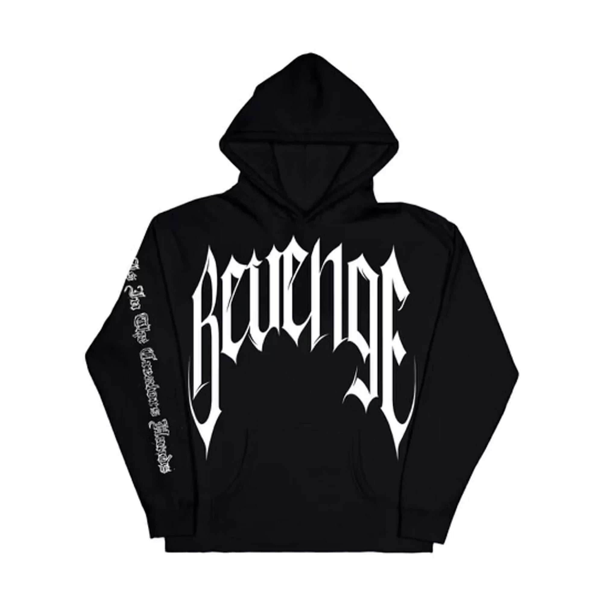 Revenge Trippie Smoking Hoodie Black